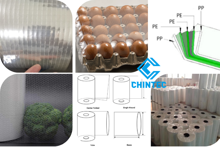 Micro Perforated Shrink Film, Perforation POF Film Supplier and ...